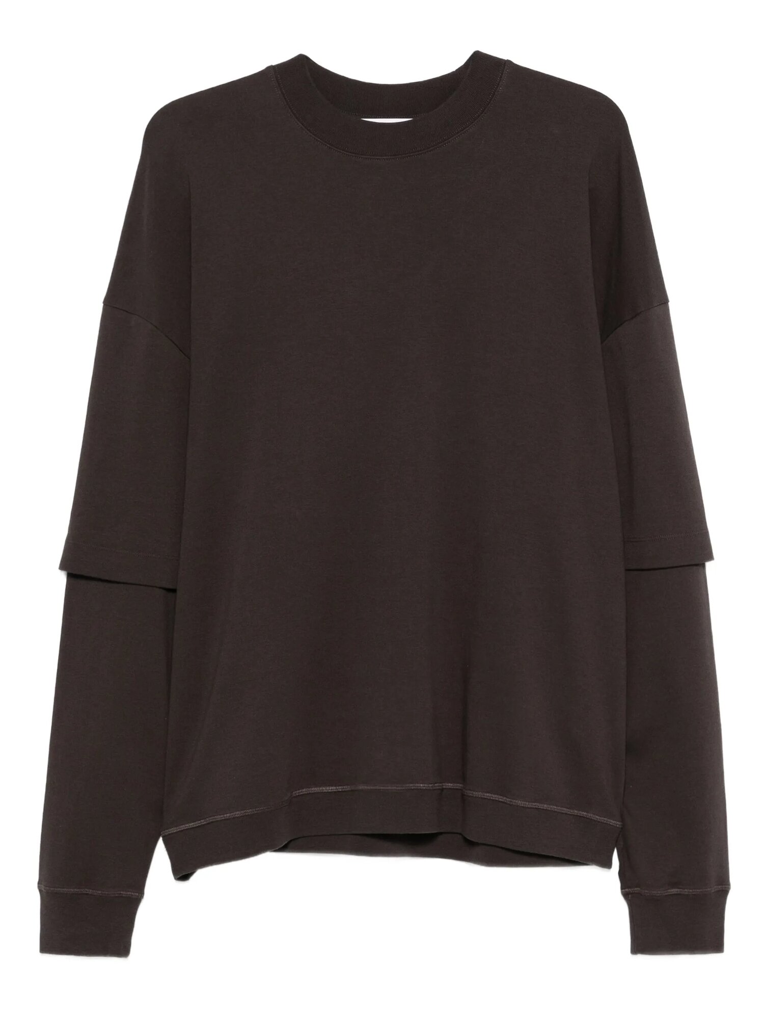 Толстовка Double-layered crew-neck sweatshirt