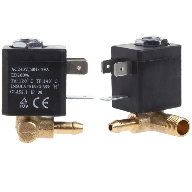 Латунный электромагнитный клапан для кофеварок Cannula N/C AC 230V G1/8