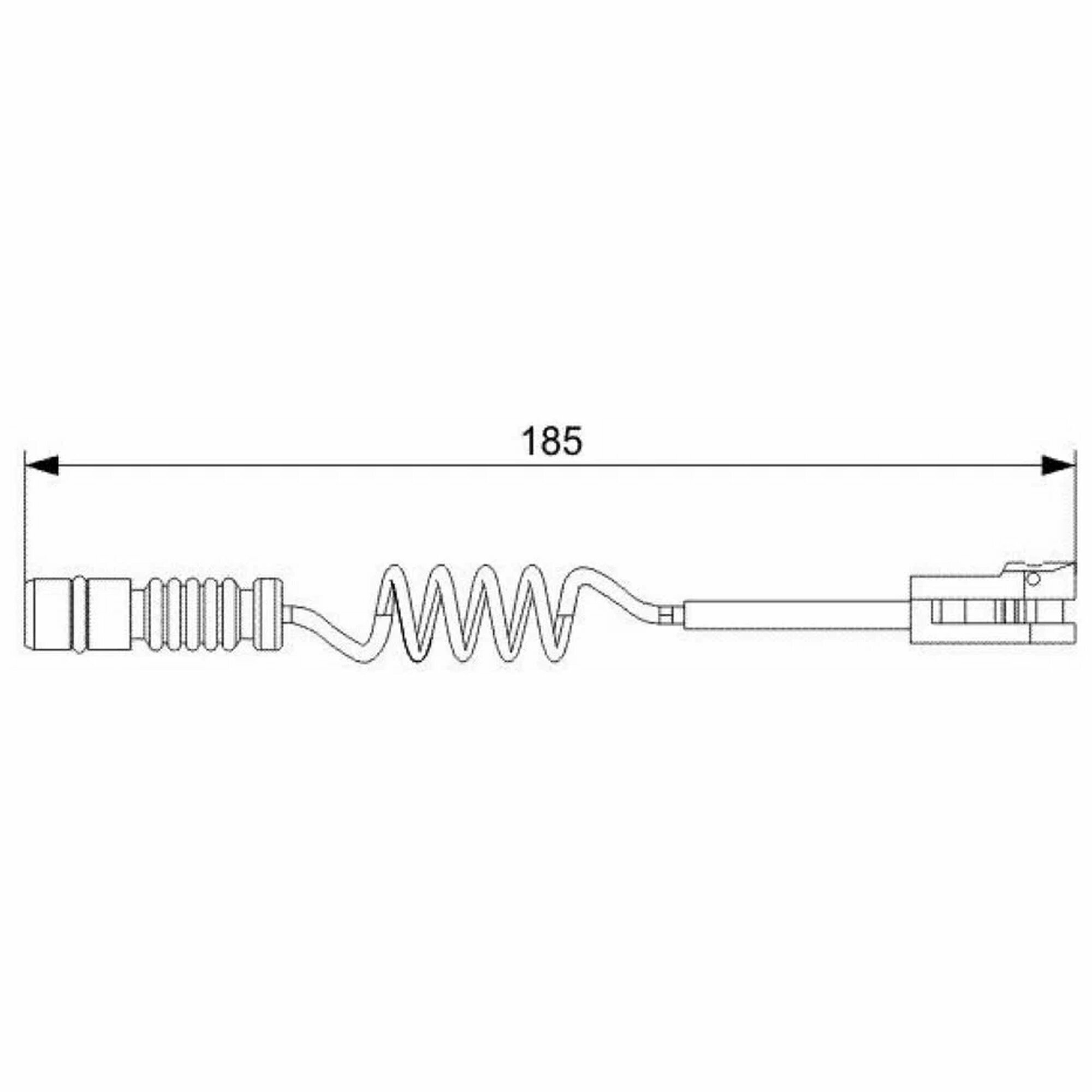 Датчик износа тормозных колодок BOSCH 1987473007, для легковых автомобилей