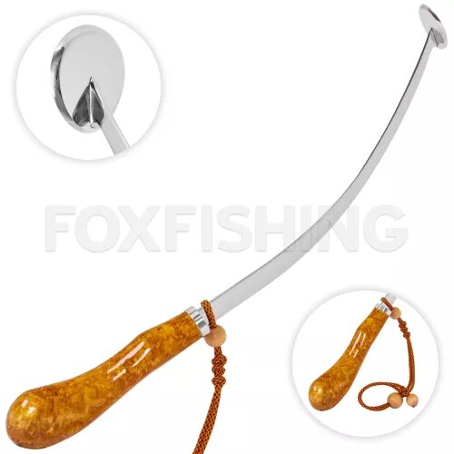 Квок на сома Фоксфишинг титановый #1057 рукоять из дерева