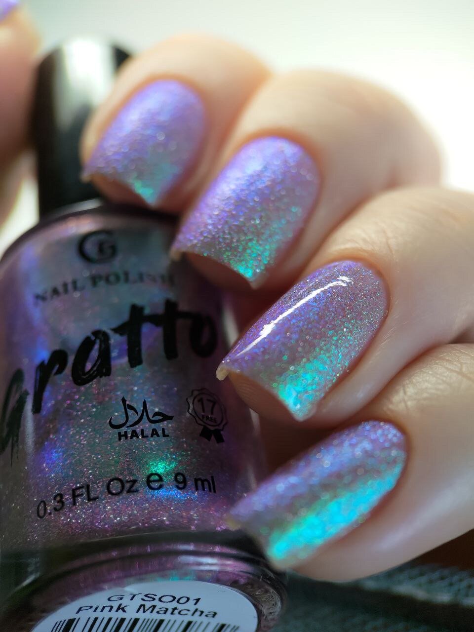 Лак для ногтей без лампы - Grattol Color Nail Polish Pink Matcha, 9 мл