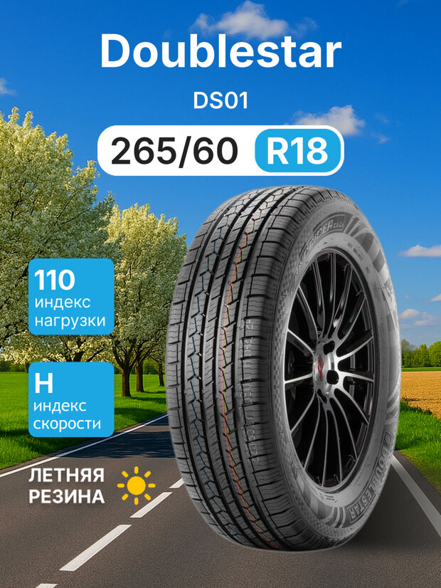 Летняя шина DoubleStar DS01 265/60/18 H 110