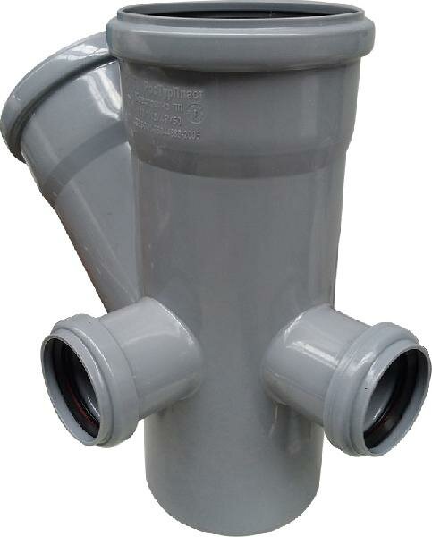 Крестовина канал. двухпл. 110/110/50/50х45 прав+тыл ВК РТП (16)