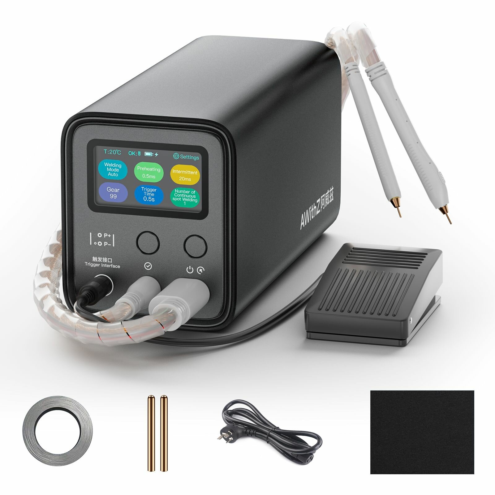 AWithZ 10,5 кВт Фарад Конденсаторный точечный сварочный аппарат(модель: UF20B)
