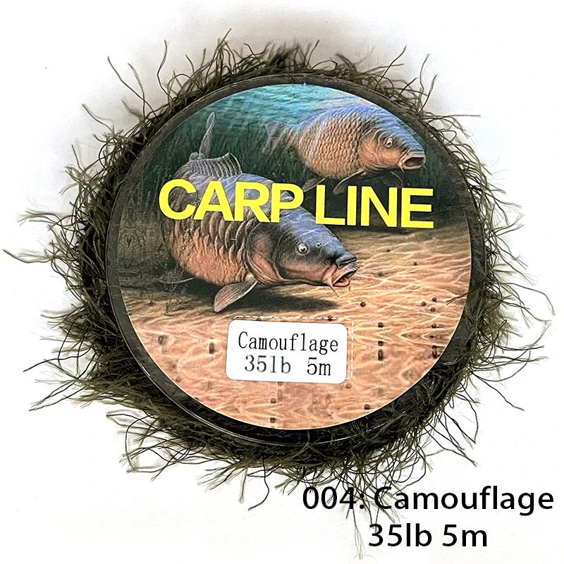 TAKEDO 5 м камуфляжная плетёная леска для карпа PE 35LB