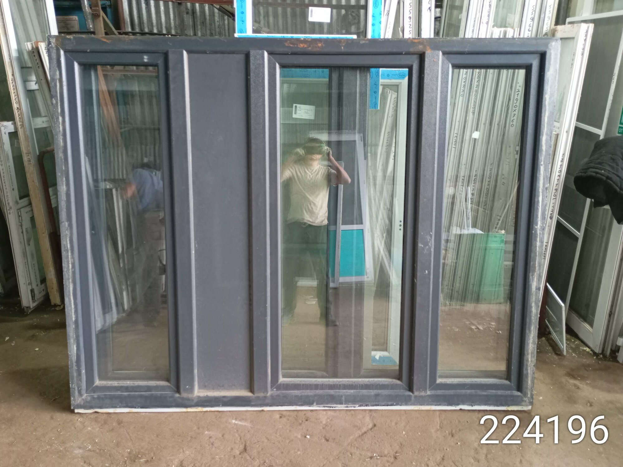 Пластиковые Окна Б/У 1650(в) х 2140(ш)