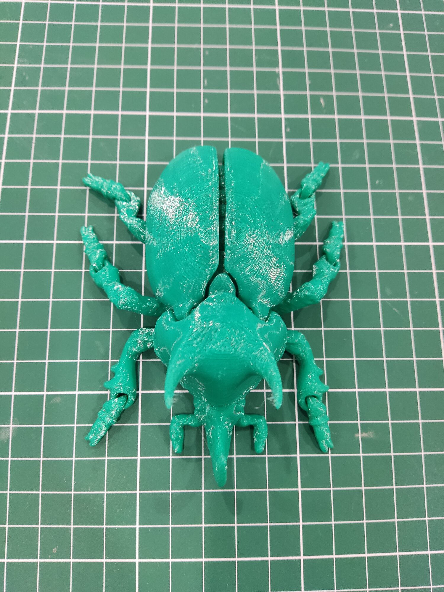 Игрушка "Жук", 3D-печать, пластик TPU гибкий