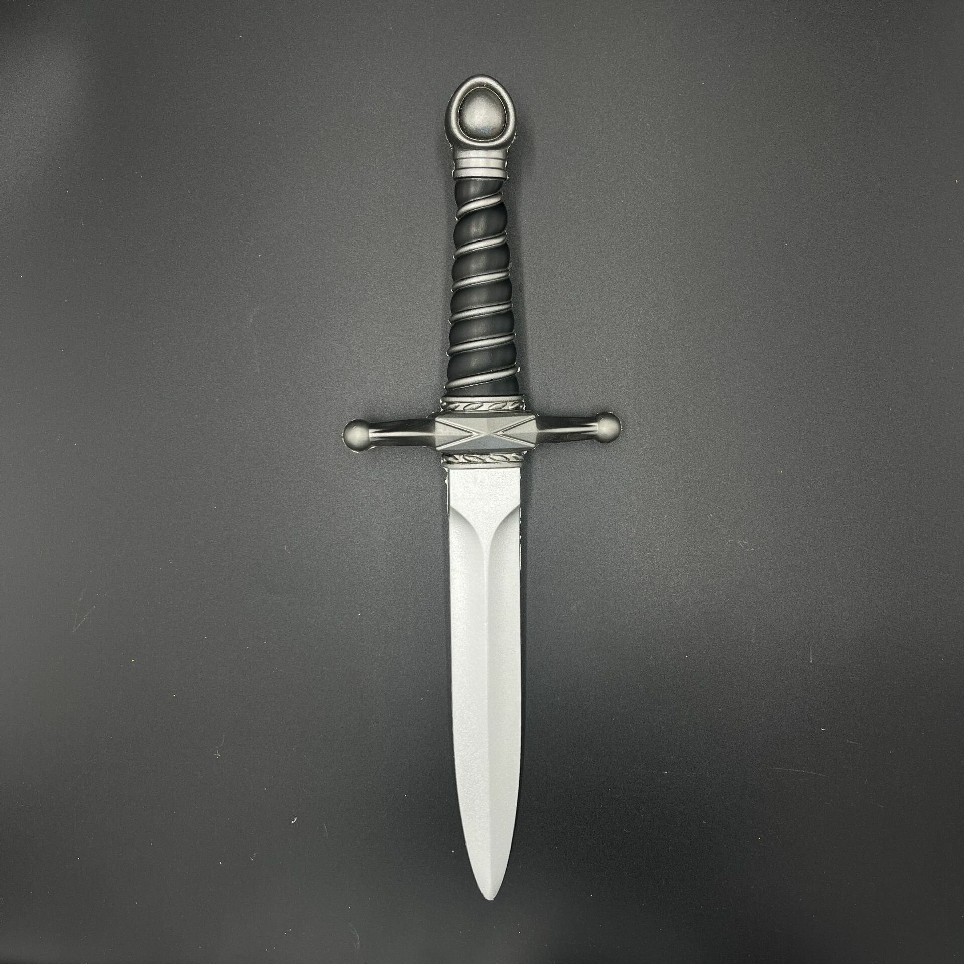 Реквизит для Хэллоуина "Серебряный кинжал", искусственная мягкая резина