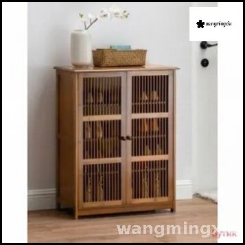 Эксклюзивная бамбуковая обувница 65х33х85 см