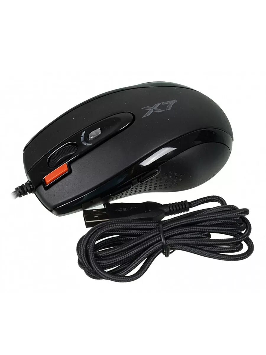 Мышь XL-750BK черный лазерная (3600dpi) USB2.0 (6but)