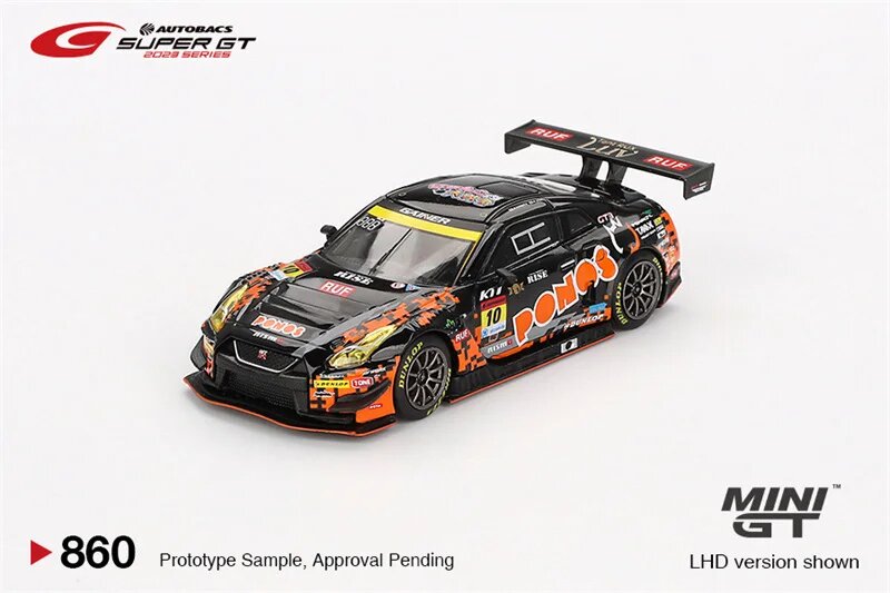 MINI GT 1:64 GT-R GT3 модель автомобиля