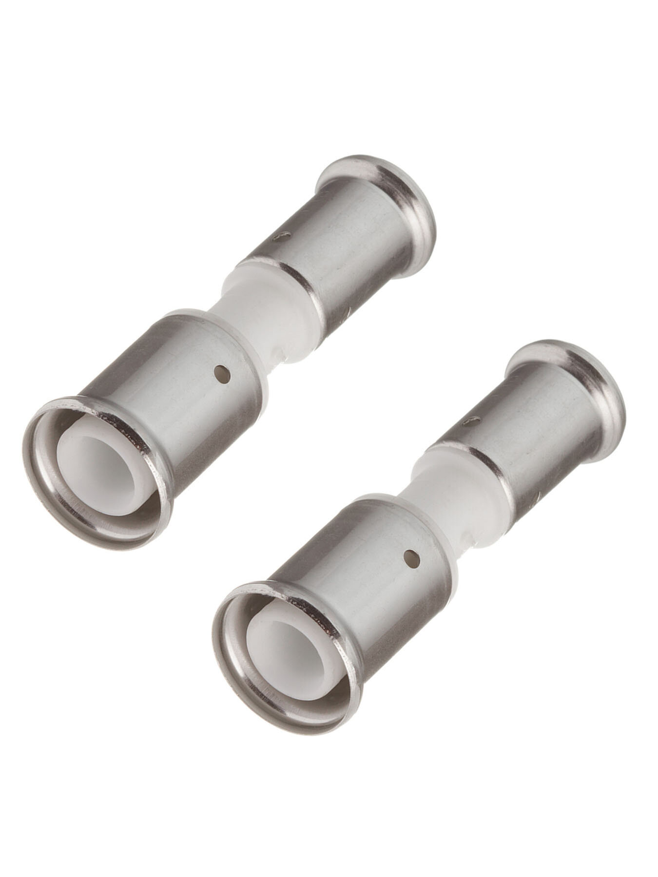 Муфта (16PKW-2016) 20(пресс) х 16(пресс) PVDF белая (2 шт.)