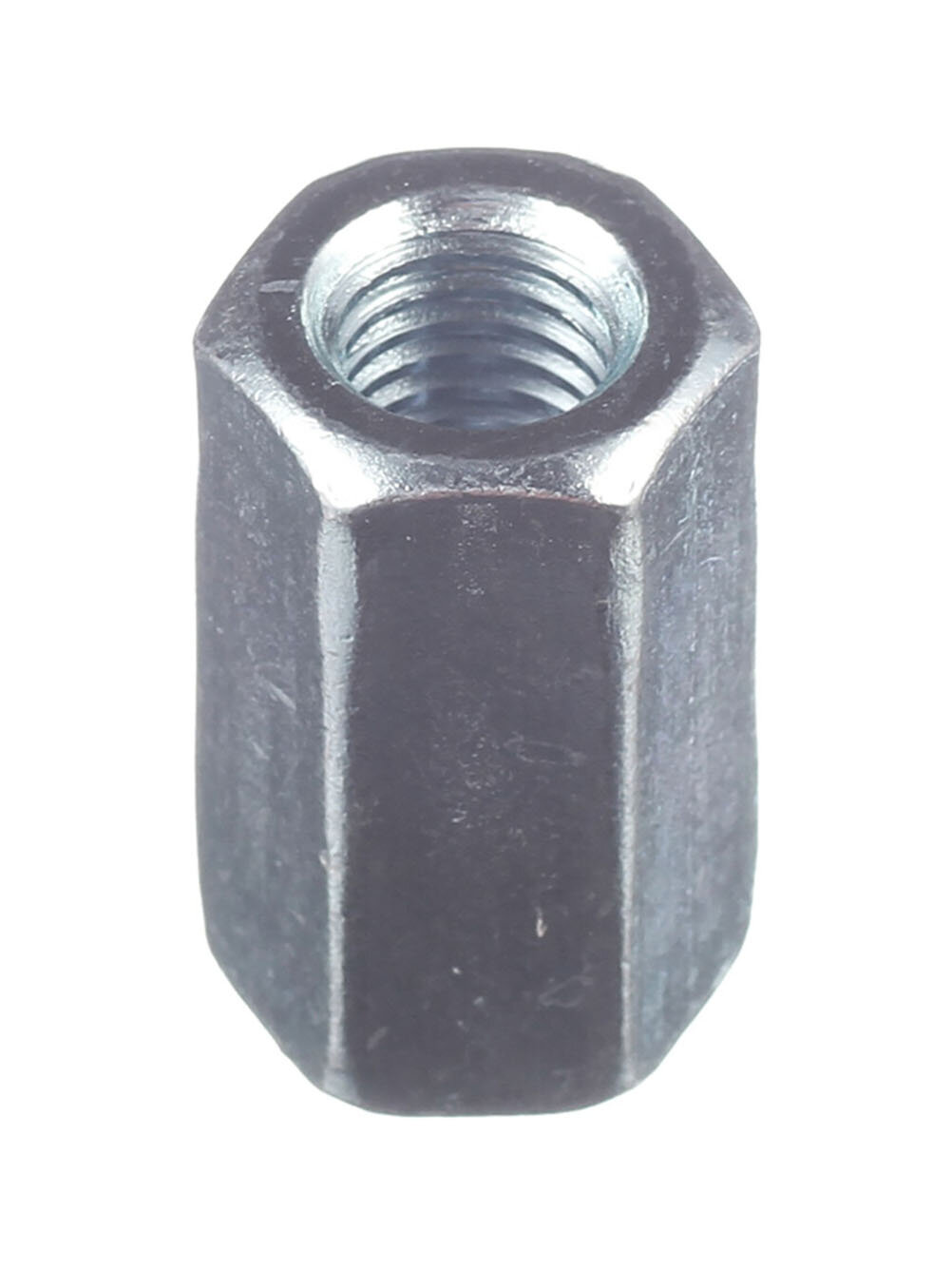 Гайка соединительная оцинкованная М10 х30 мм DIN 6334 (1 шт.)