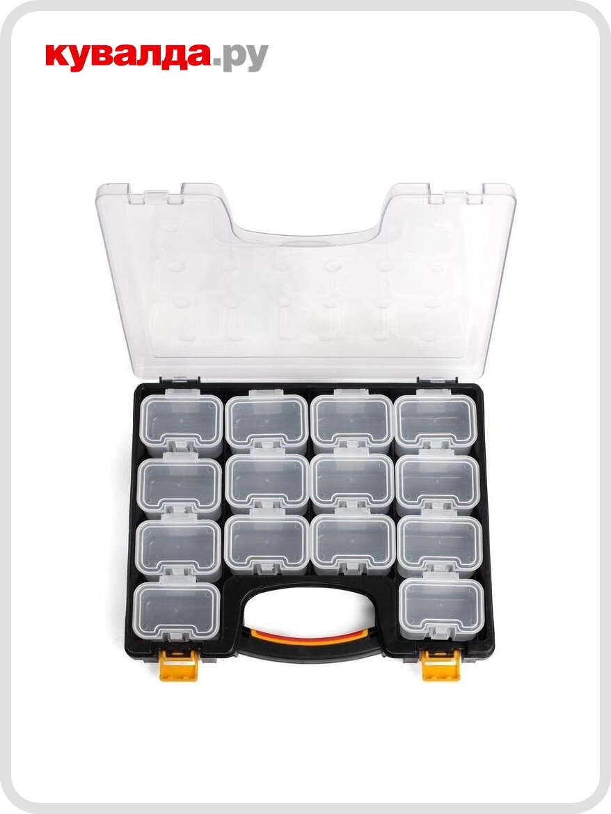 Кейс-органайзер КВТ с 14 сменными модулями К-02