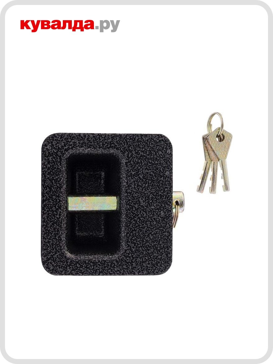 Замок навесной нора-м ЗН-404 "Серый" 90мм