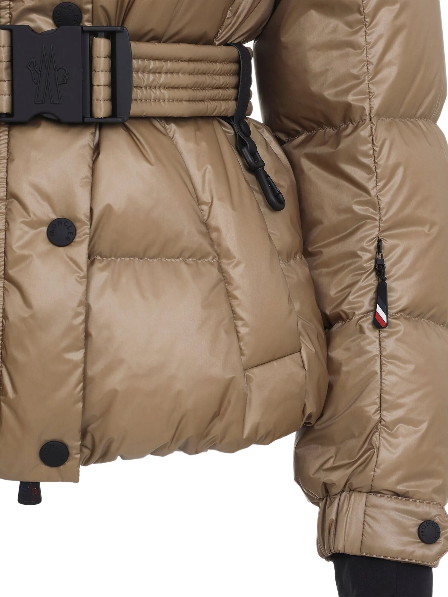 Куртка Moncler, размер 40, brown — фото 1