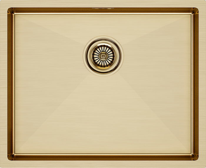 Мойка кухонная Paulmark Next PM215444-BG брашированное золото