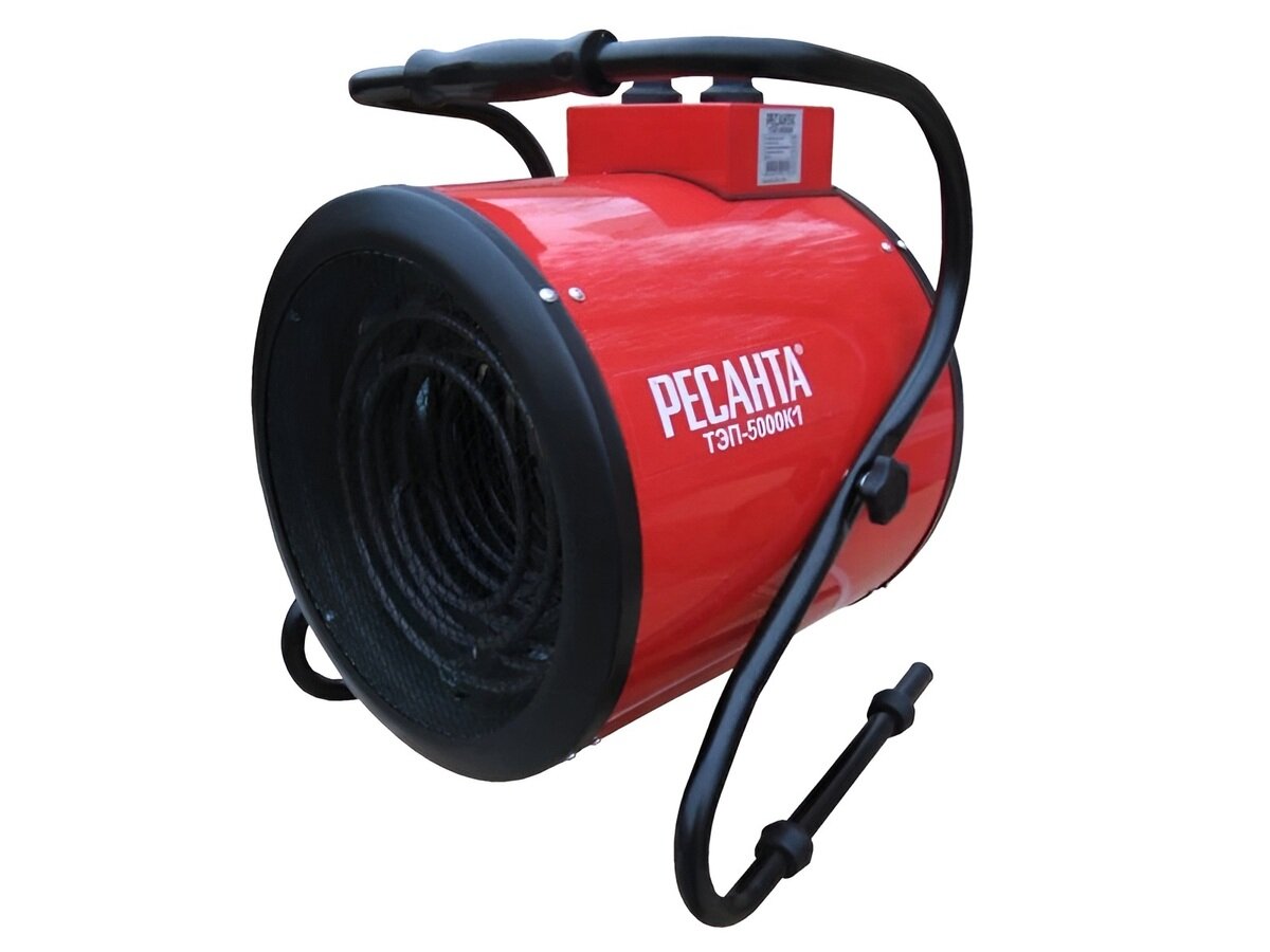 Тепловая электрическая пушка ТЭП-5000К1 (круглая) Ресанта 67/1/19