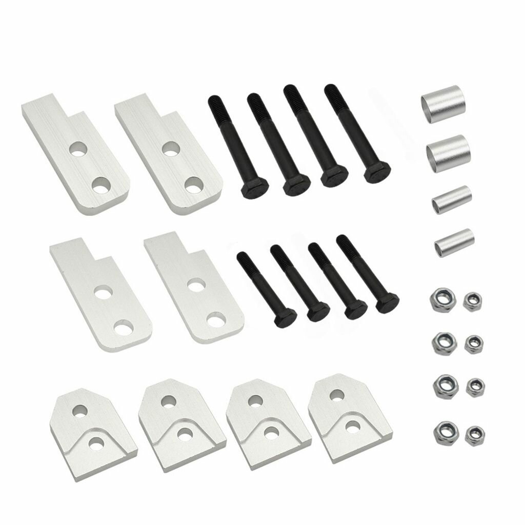 Подъемная заготовка шасси мотоцикла, полная передняя задняя подвеска, подъемник из алюминия, подходит для Rhino 450 660 700 ATV XH-6210-SL