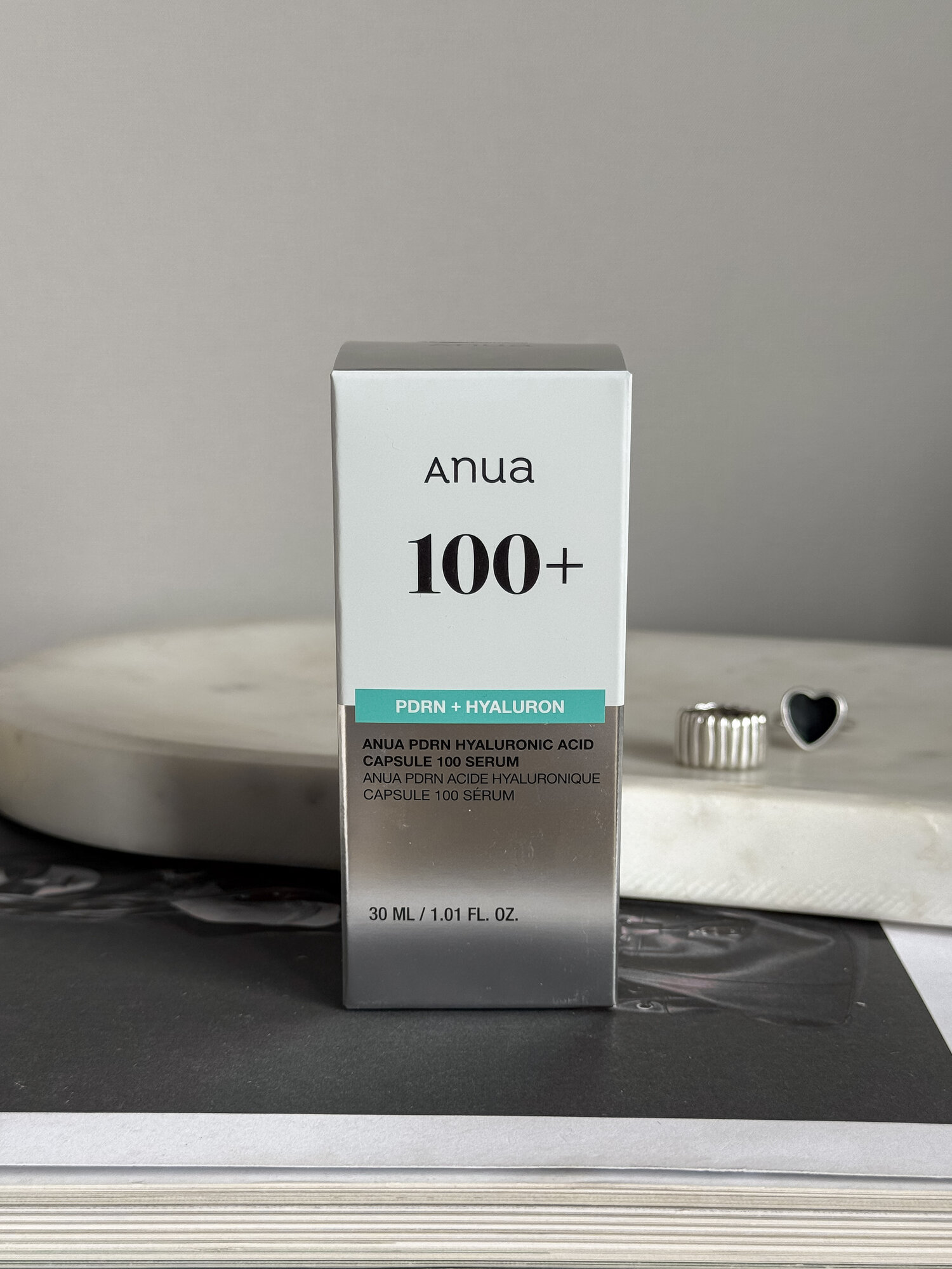 Сыворотка для лица увлажняющая ANUA PDRN Hyaluronic Acid Capsule 100 Serum, с пдрн и гиалуроновой кислотой, 30 мл