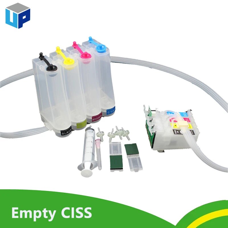 До образным вырезом непрерывной подачи чернил ciss совместим с для Epson t0711 стилус DX6050 DX7400 DX7450 DX8400 DX8450 DX9400 DX9400 FS20 S21
