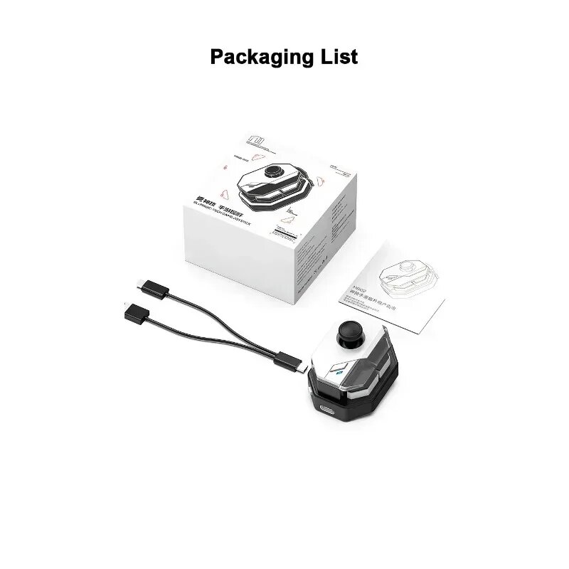 MEMO MB02 Джойстики для мобильных игр HID Модель MFI Геймпад для Android IOS TYPE-C/З подключение BL Ручка контроллера Игровые аксессуары