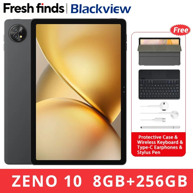 Планшет Blackview Zeno 10, 11", 8/256ГБ, Wi-Fi+5G, Android