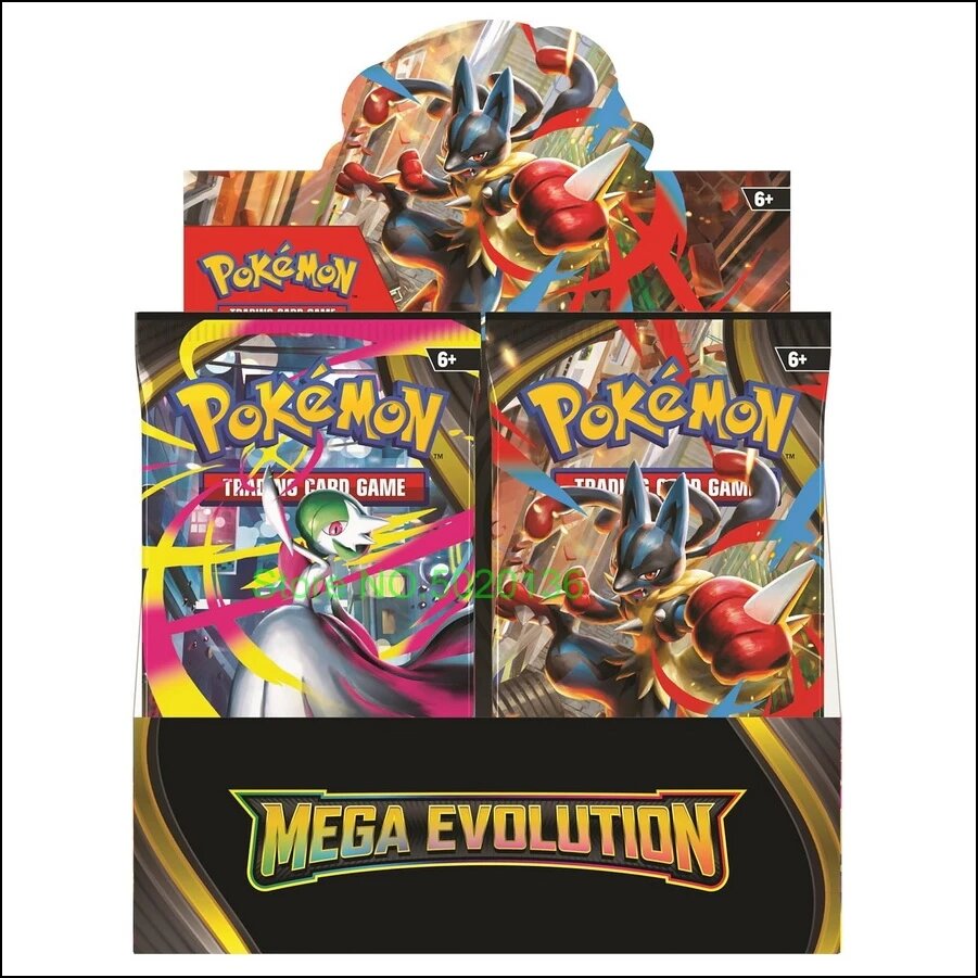 Новые карты-коробки для покемонов Mega Evolution Phantasmal Flames Booster — фото 1