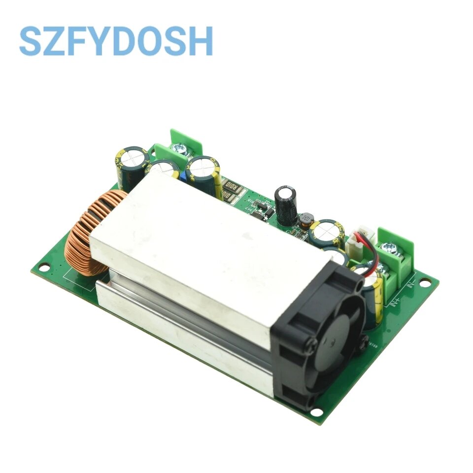 SZFYDOSH Регулируемый понижающий модуль DC 600 Вт 12-75В до 5В-60В 25А