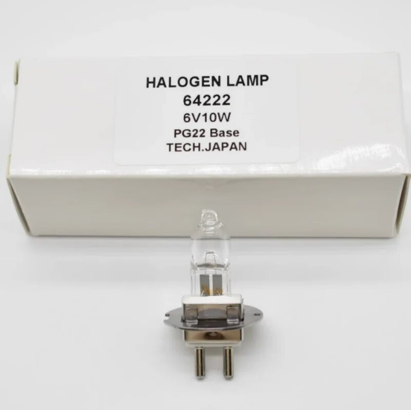 2 шт. галогенные лампы 6В 10Вт для офтальмологического микроскопа