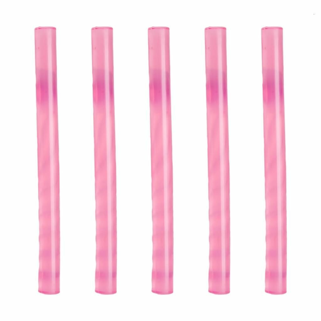 Печать,5 круглых восковых палочек желеобразного цвета с высокой проницаемостью -порошок сладкой розы