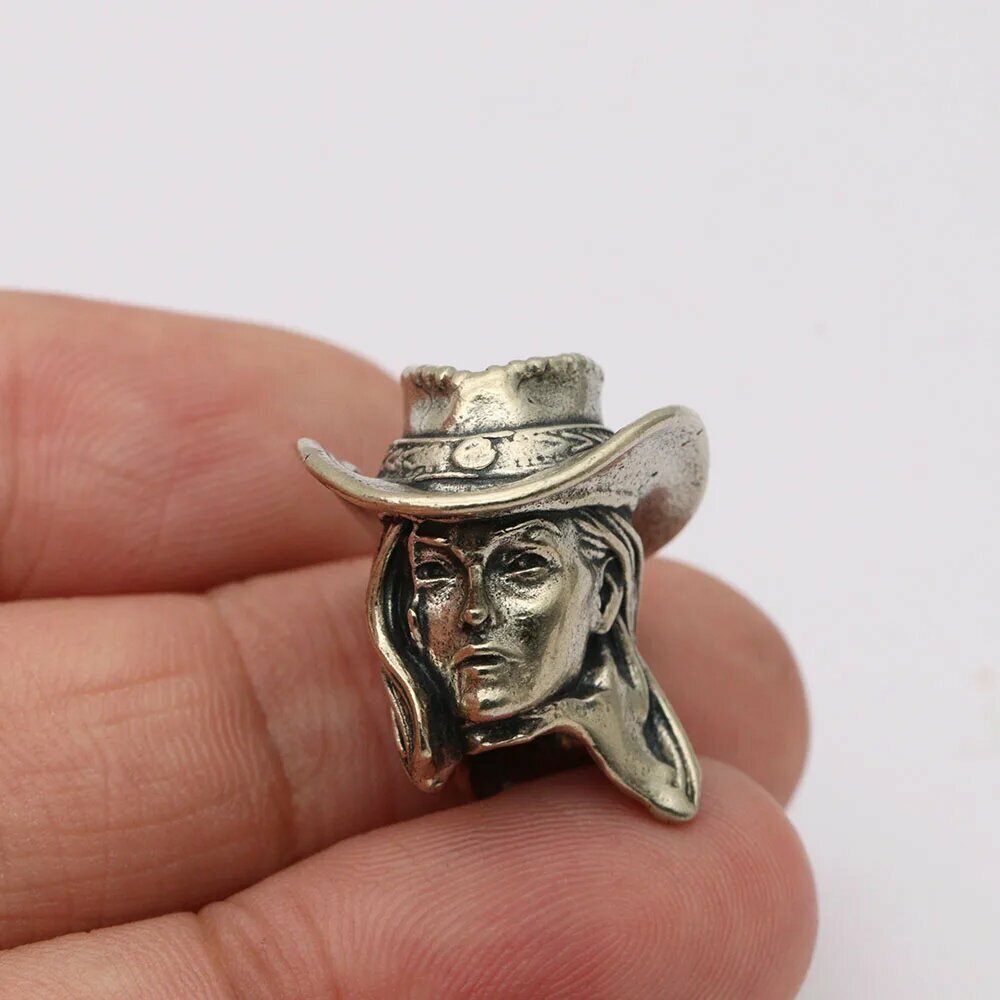 Ковбойский браслет из паракорда White Brass