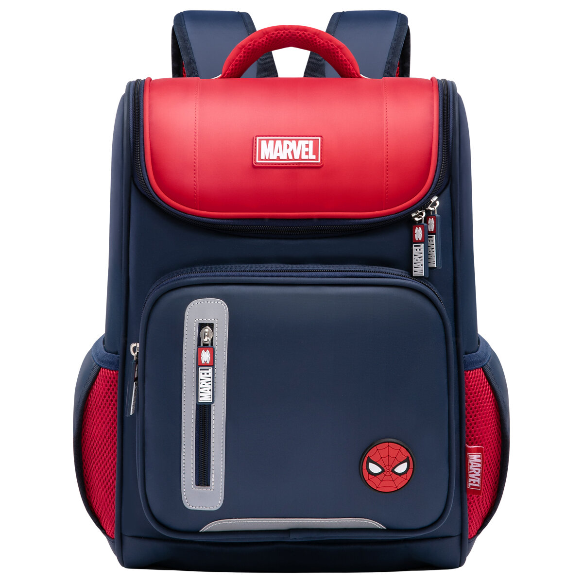Рюкзак детский Disney Marvel Collaboration Hero из полиэстера, большой размер, синий/красный, Spider