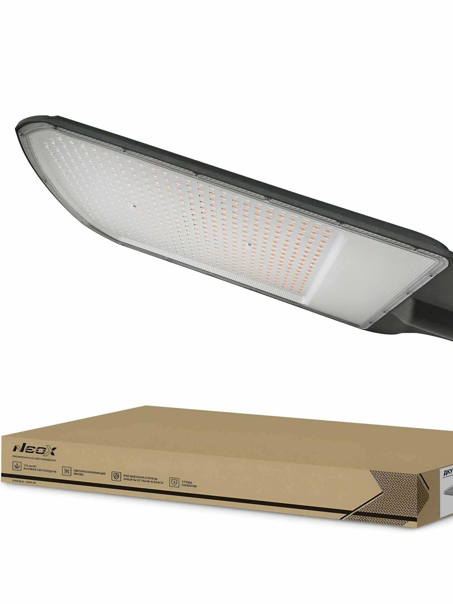 Светильник уличный линзованный сд ДКУ-2L 250Вт 230В 5000К IP65 NEOX