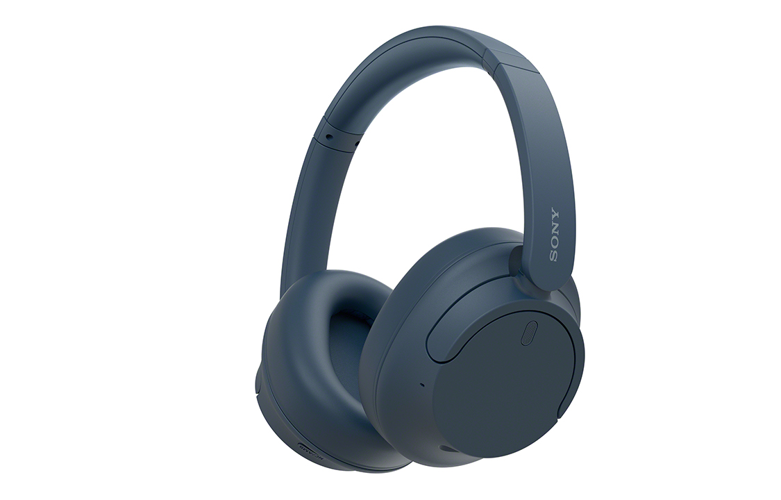Наушники беспроводные SONY WH-CH720N с активным шумоподавлением, цвет: blue, конфигурация: China