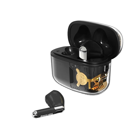 Беспроводные наушники PHILIPS 6168882, черные, высокое качество звука, Bluetooth