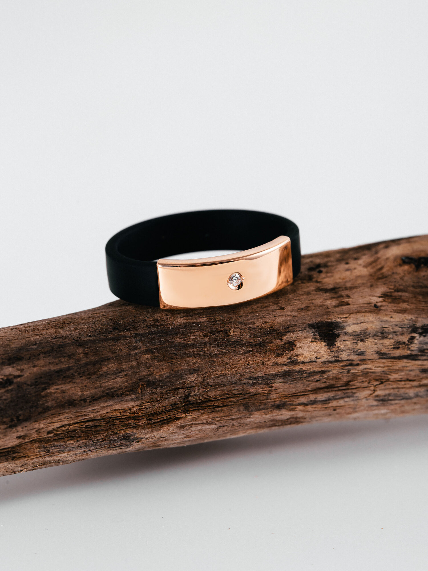 Кольцо, красное золото, 585 проба, фианит