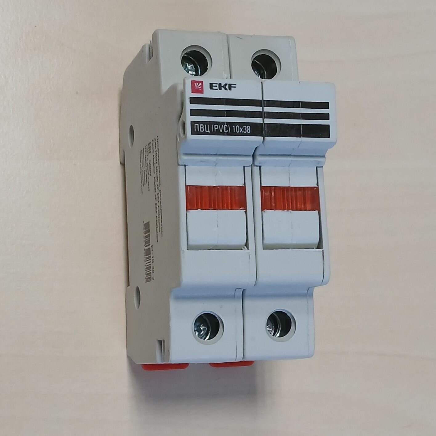 EKF Предохранитель-разъединитель для ПВЦ 10x38 2P