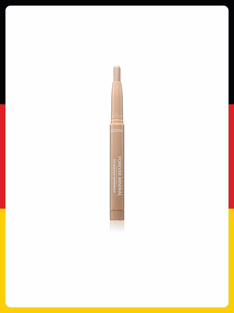 Тени для век Gosh Forever Mineral Shimmer Eyeshadow with Glitter in a Stick 002 Shimmer Beige, 1,4 г