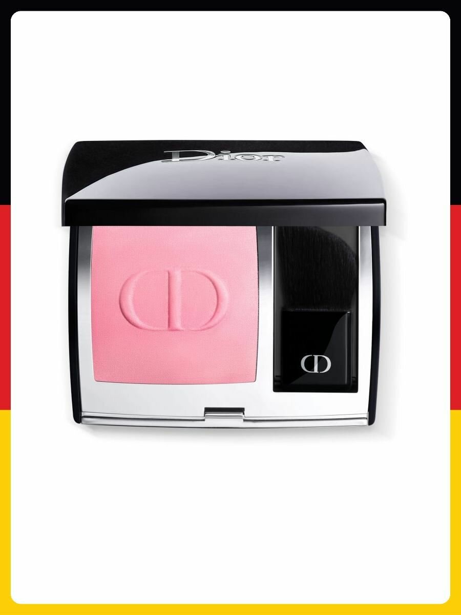 Румяна Dior Rouge Blush compact blush with brush and mirror 475 Rose Caprice (Matte), 6 г