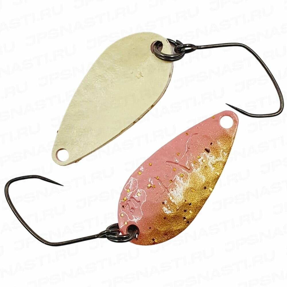 Колеблющаяся блесна для ловли форели Ivyline Acti Dimple, 1.2 гр, F10 / Форелевые приманки для рыбалки