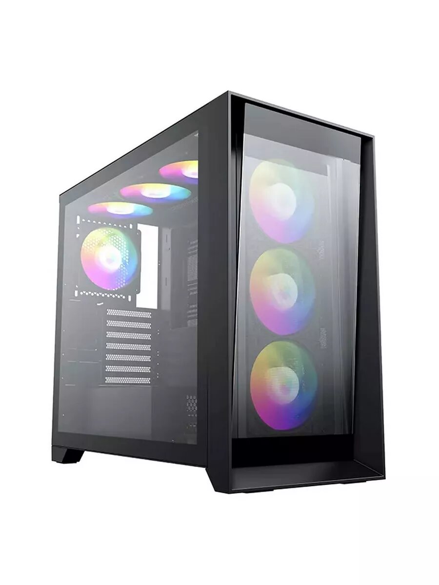 Корпус Middle Tower, Черный, (AH-TC1GC-000)