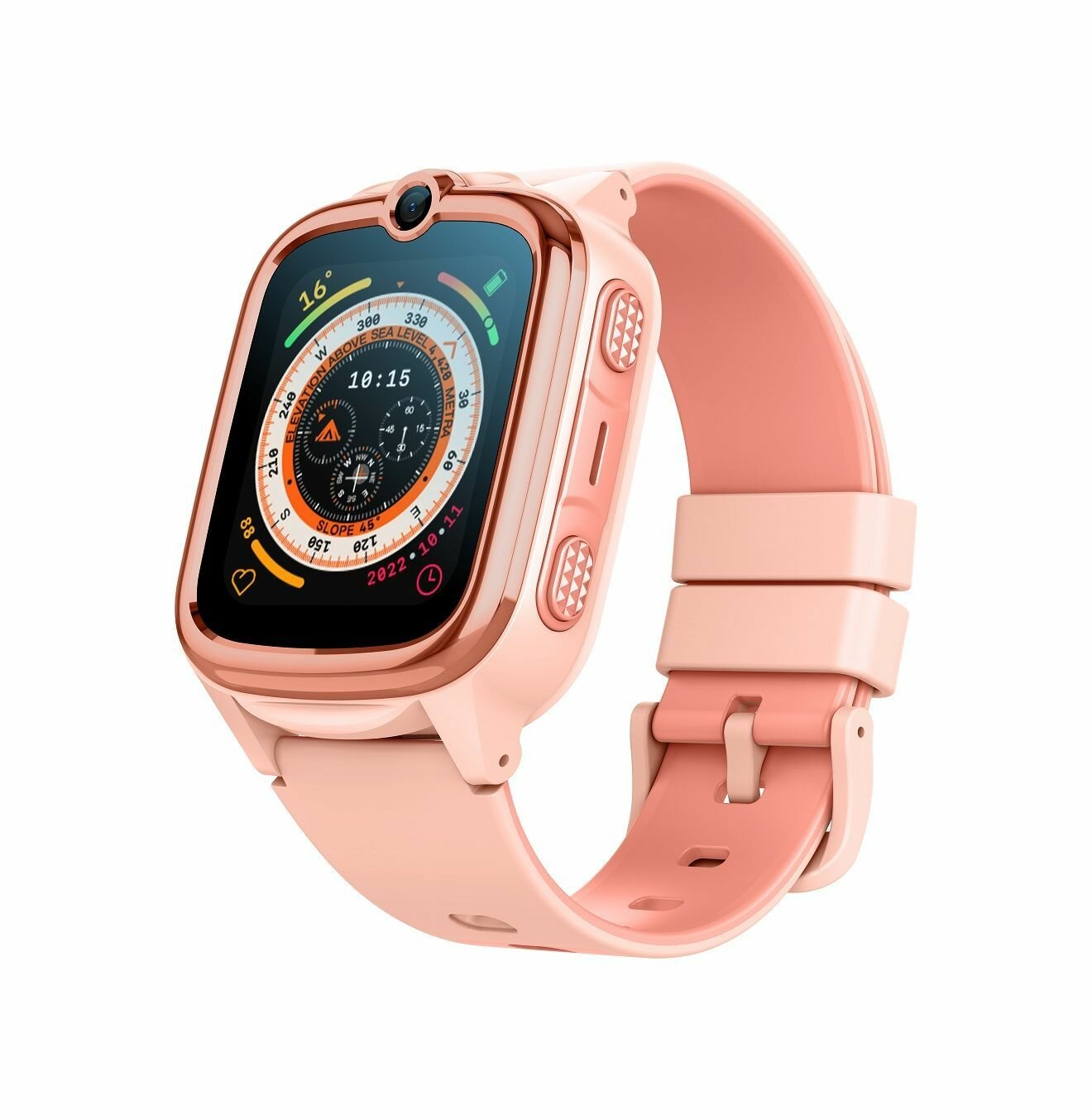 AIMOTO Star Умные детские часы 4G с влагозащитой. Цвет: розовый