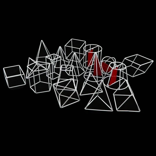 Набор 3D геометрических фигур Educational Toys 18pcs