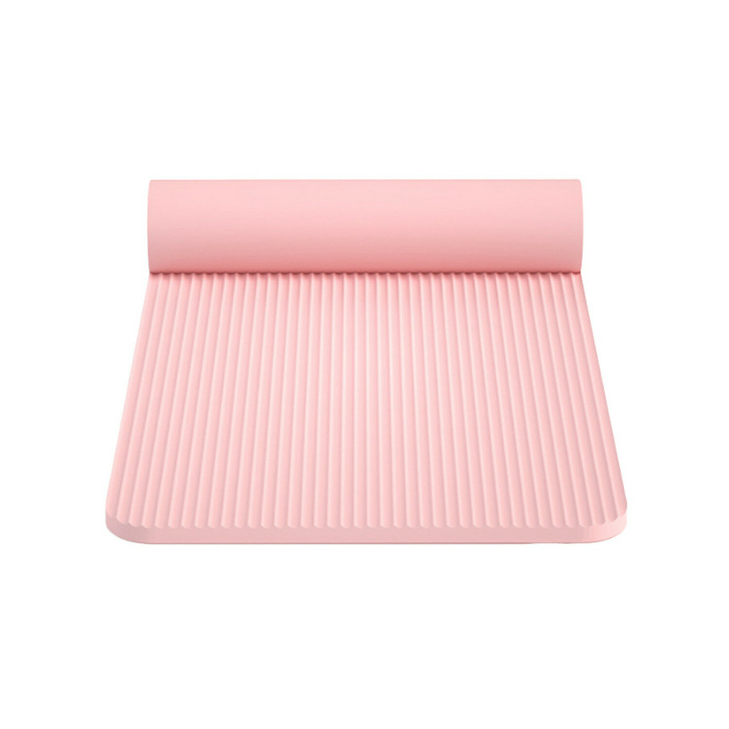 Коврик для йоги домашний фитнес не поскользкий износостойкий для мужчин женщин детей йога пилатес флоор-упражнения 185*61*1cm с ремнями