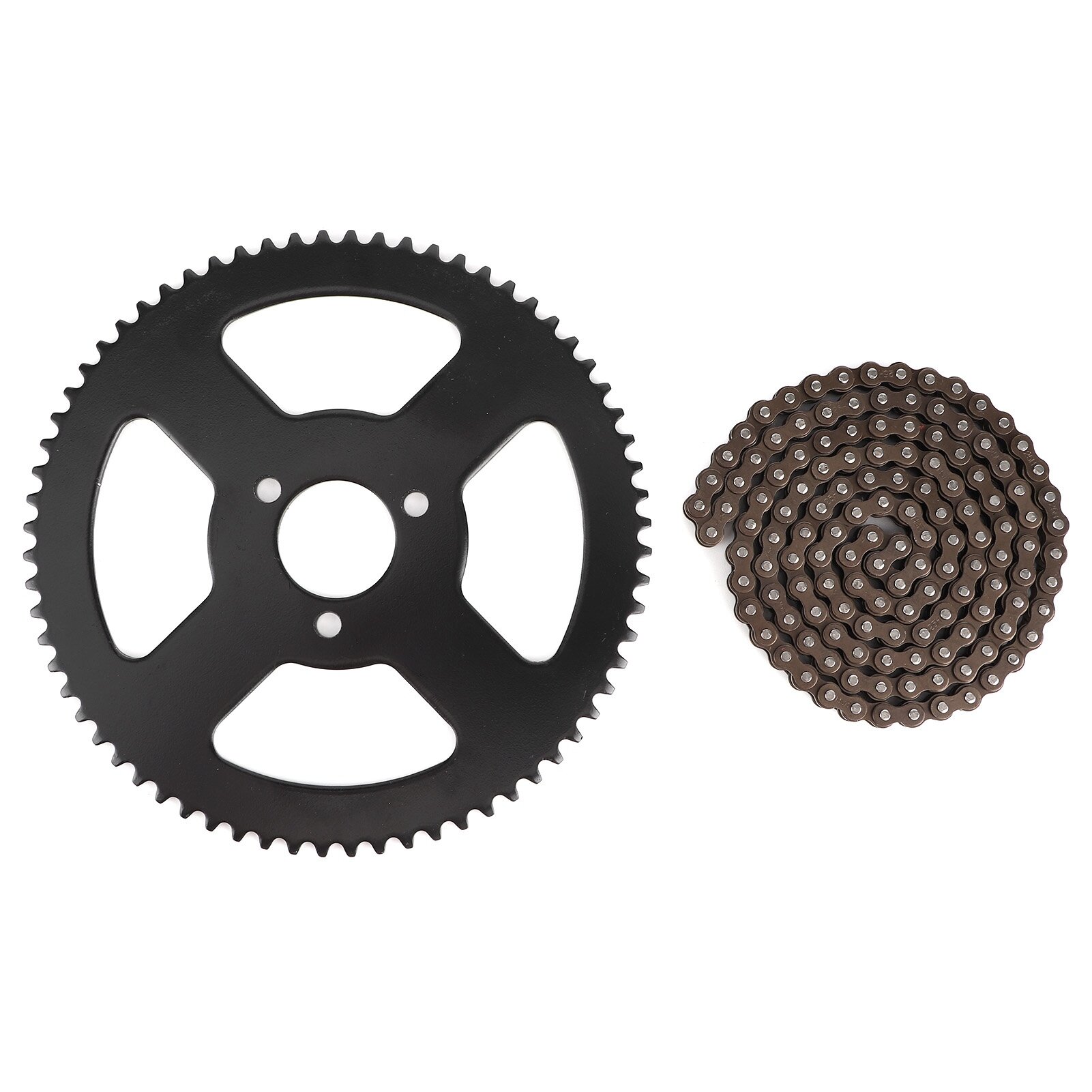 25H Chain 144 Links Sprocket 2 Stroke Shaft for Electric Mini Moto Pocket Bike ATV Quad Accessory