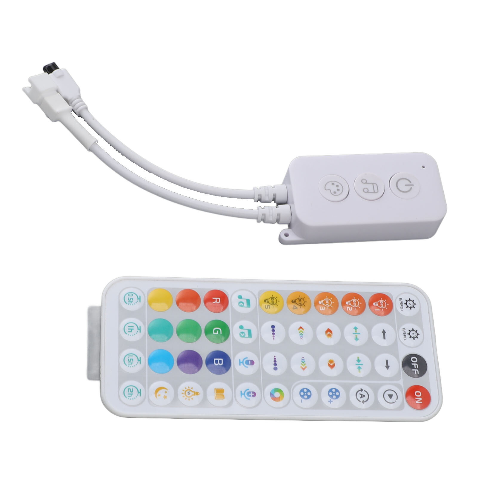 Светодиодный диммер с дистанционным голосовым управлением, RGB диммер для домашнего бара, светодиодные проекты KTV, 5‑24 В постоянного тока
