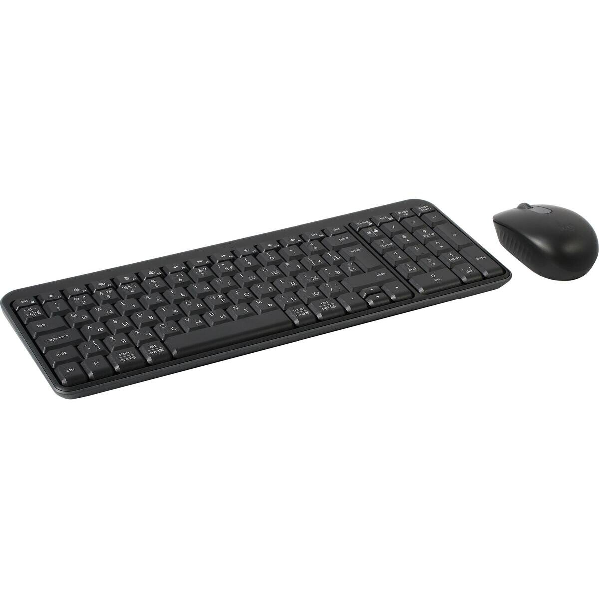 Logitech Compact Wireless MK250 (Кл-ра, BT+Мышь 3кн, Optical, Roll, BT) <920-013853>