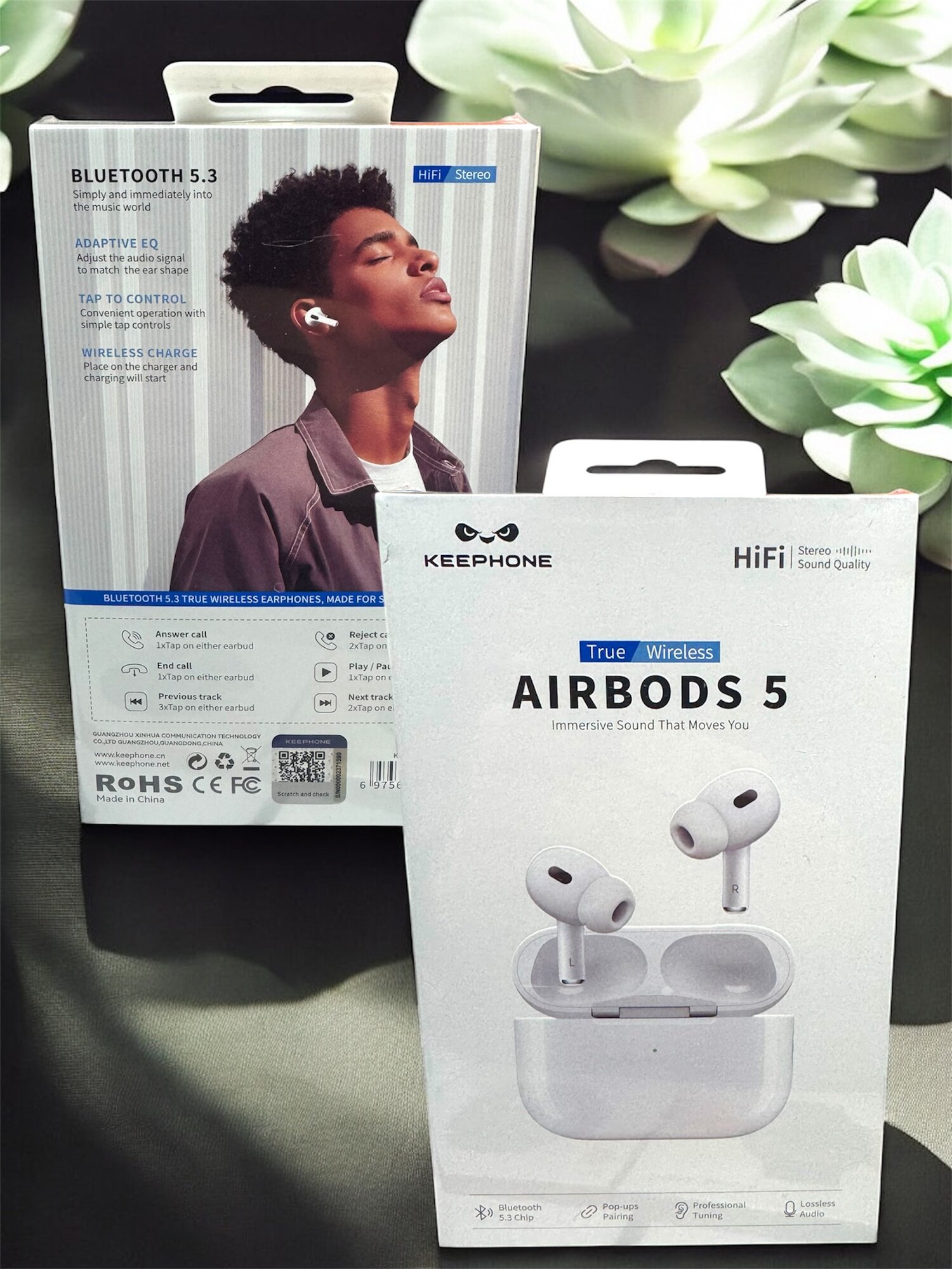 Наушники беспроводные Keephone AIRBODS 5