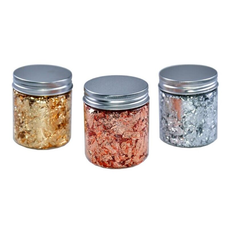 (1 набор, 3 флакона) Набор наполнителей для эпоксидной смолы "Поталь" - Комплект A